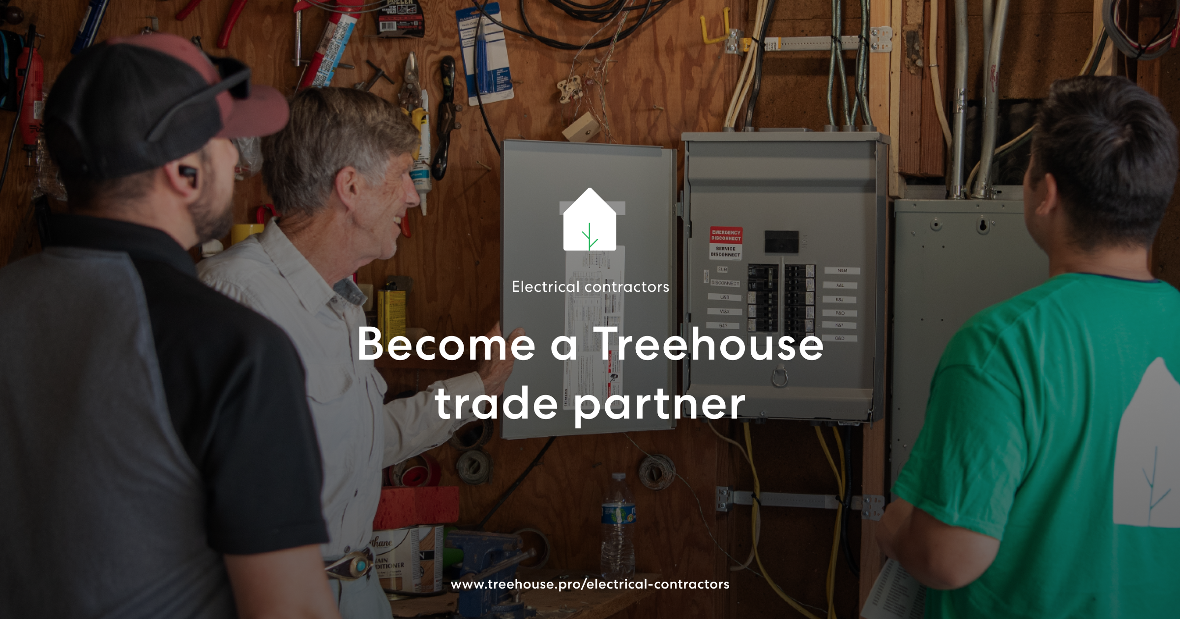 Treehouse - Partnership information for Electrical Contractors
